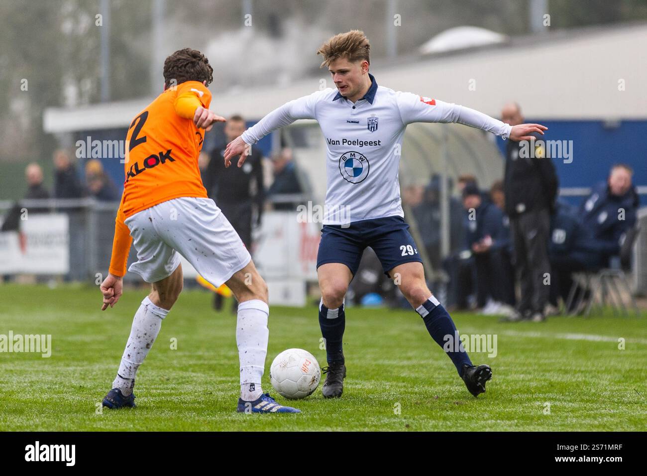 HEEMSTEDE. 18-01-2025. Sportpark Groenendaal. Betnation Divisie. Dutch ...