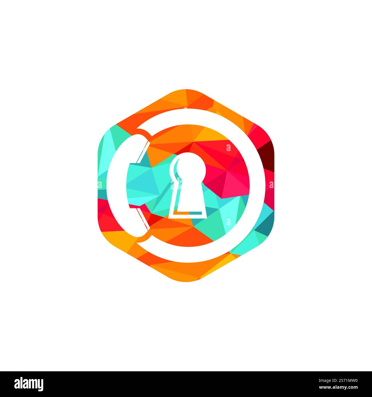 Smart headset logo Cut Out Stock Images & Pictures - Alamy