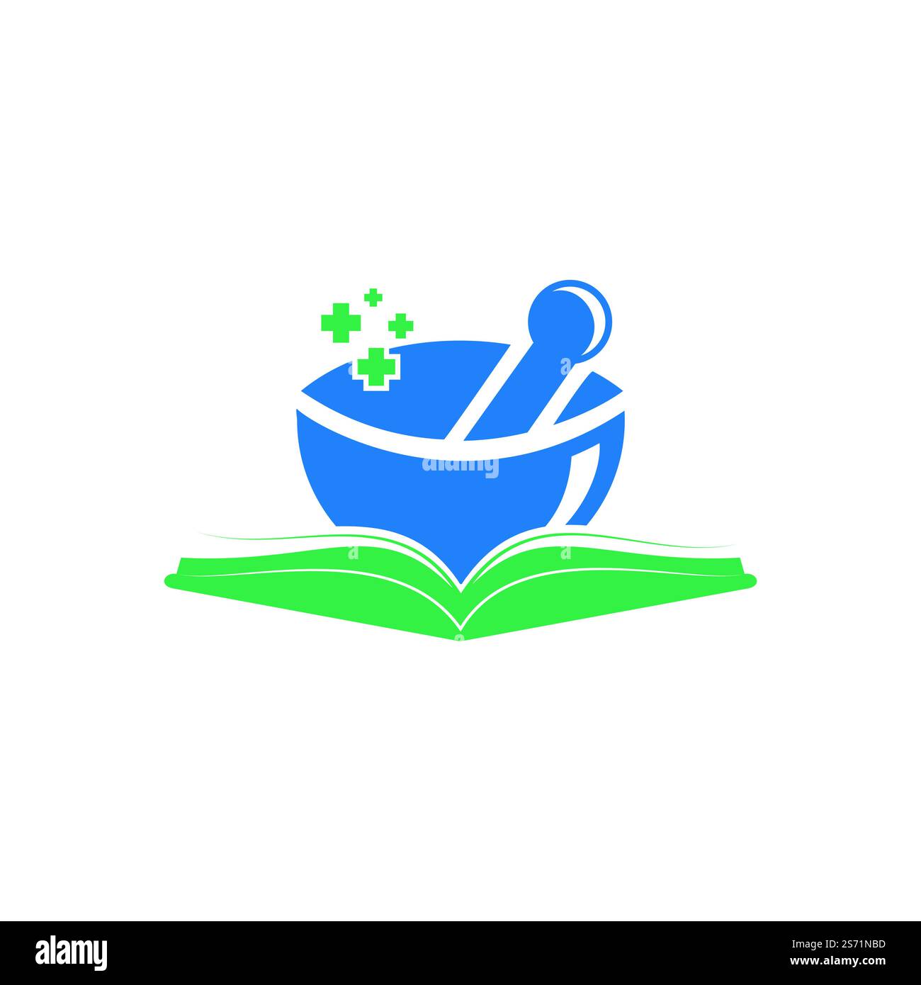 Pharmacy book vector logo design. Medical study logo design concept ...