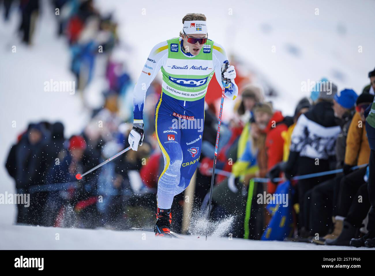 Edvin Anger from Sweden in action during the qualification round of the ...