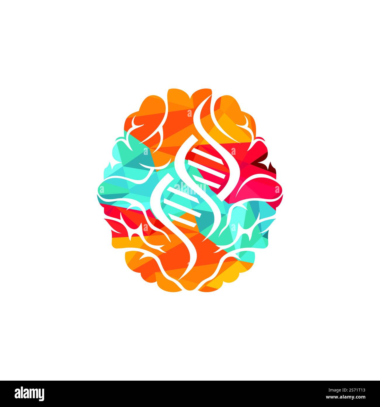 Neuroscience medical concept digital Stock Vector Images - Alamy