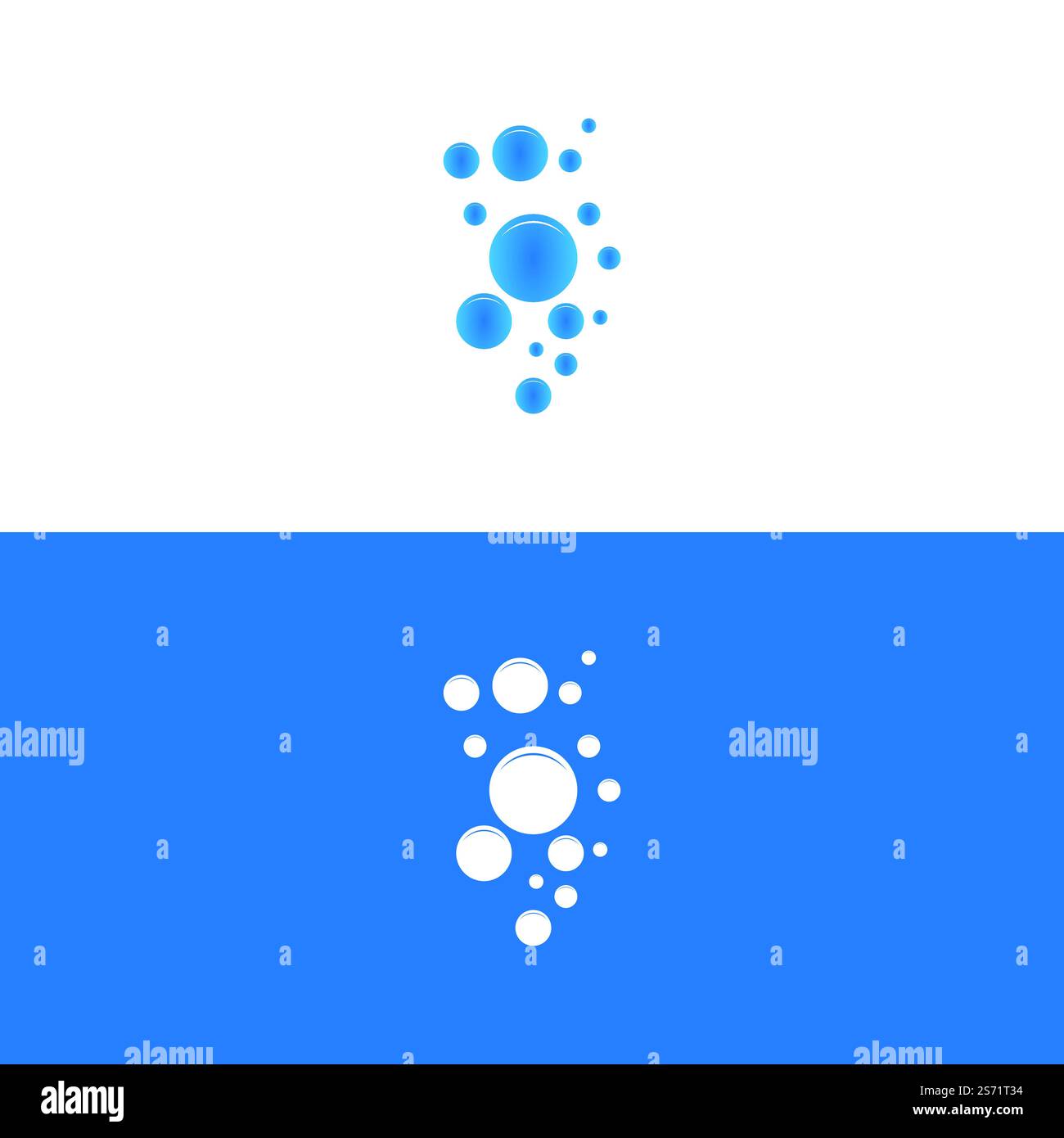 Natural realistic bubble illustration vector design Stock Vector Image ...