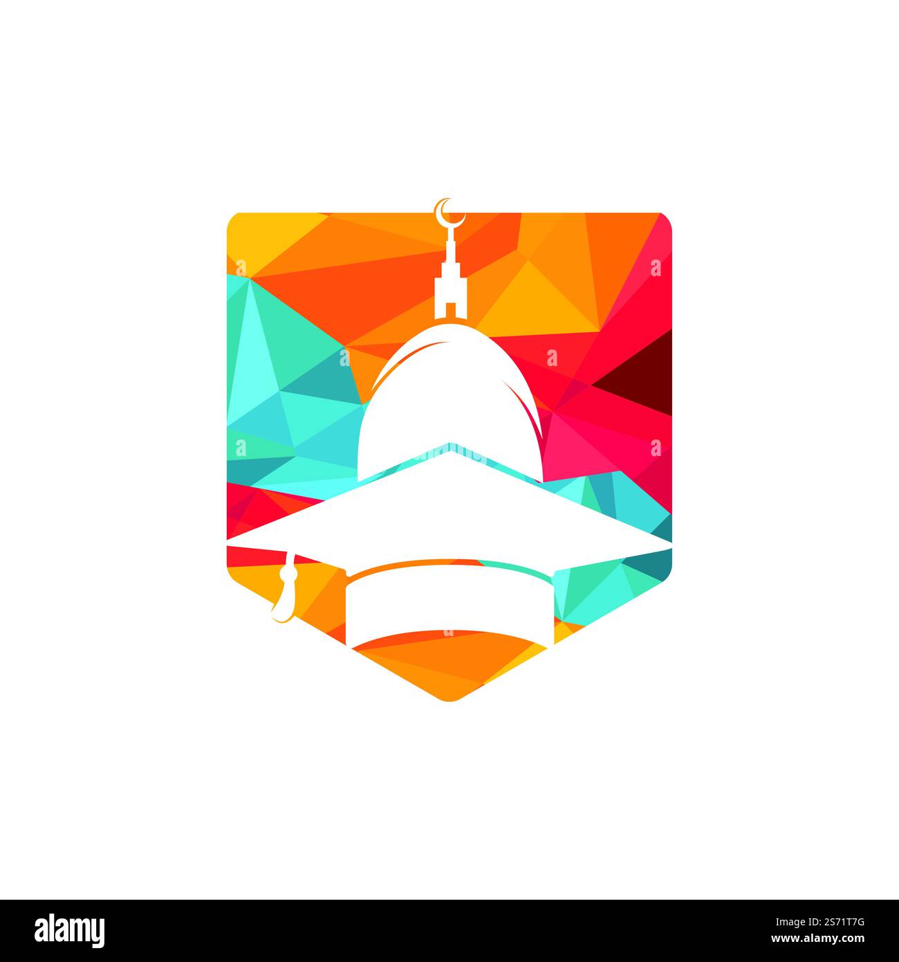 Islamic education vector logo design. Muslim learning logo template ...