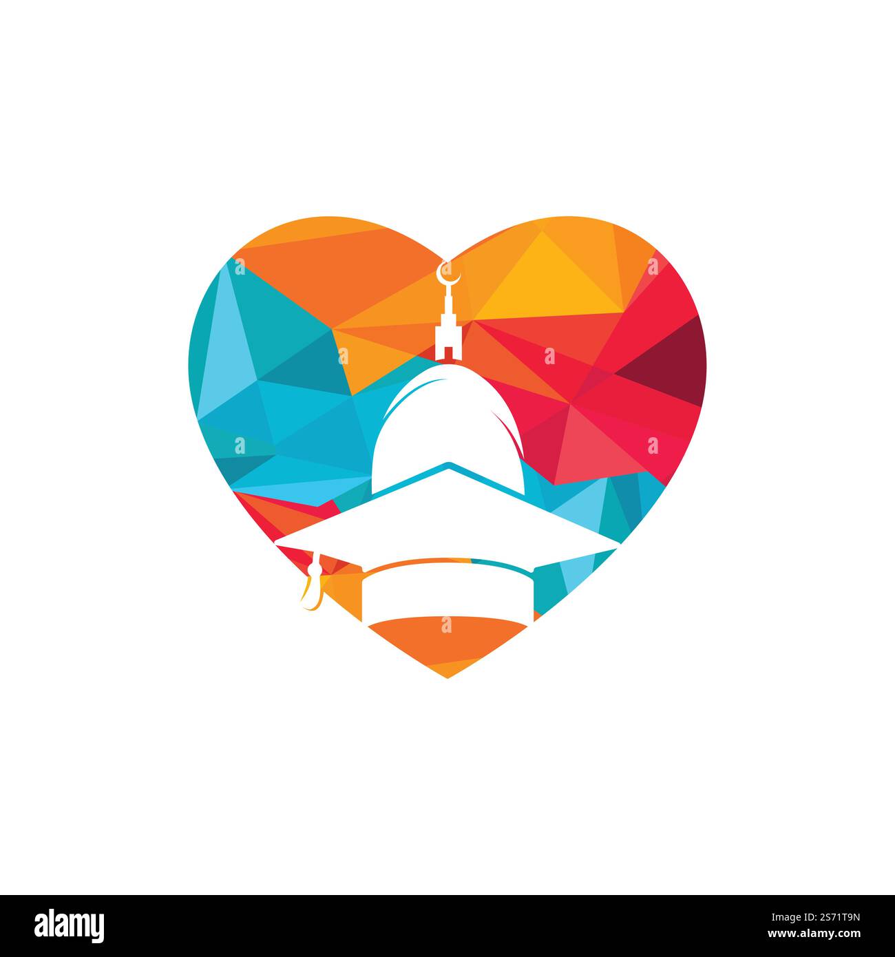 Islamic education vector logo design. Muslim learning logo template ...