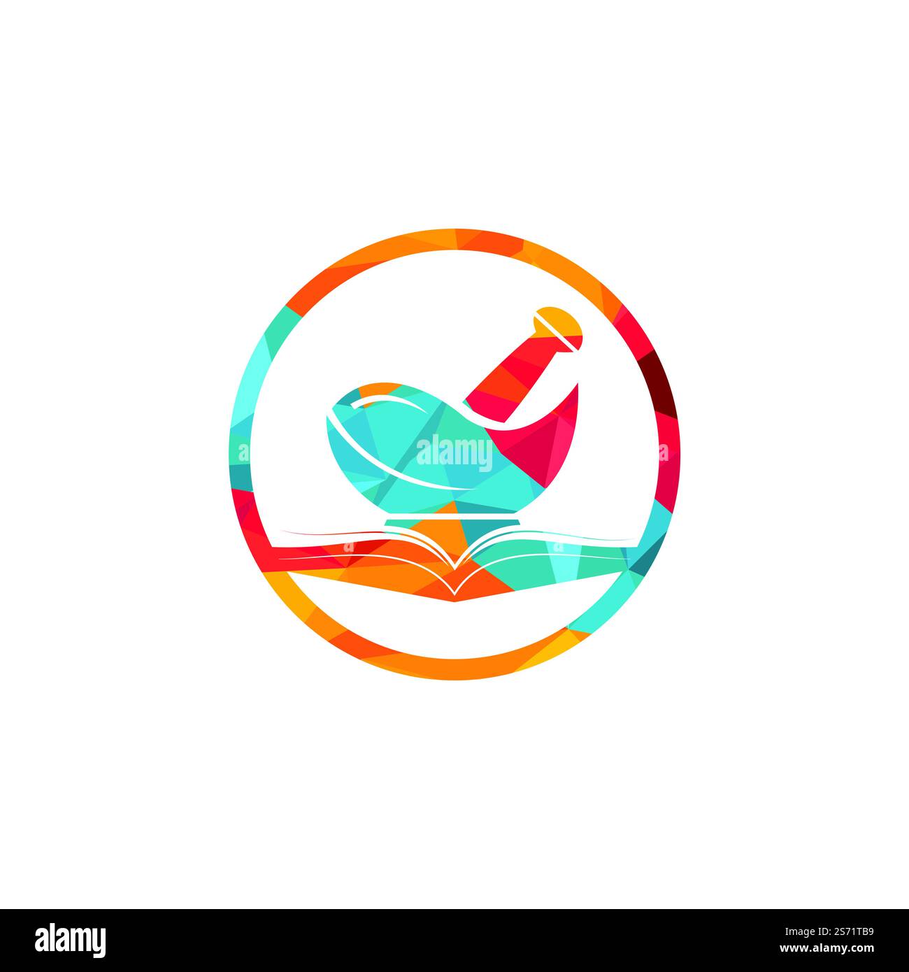 Pharmacy book vector logo design. Medical study logo design concept ...