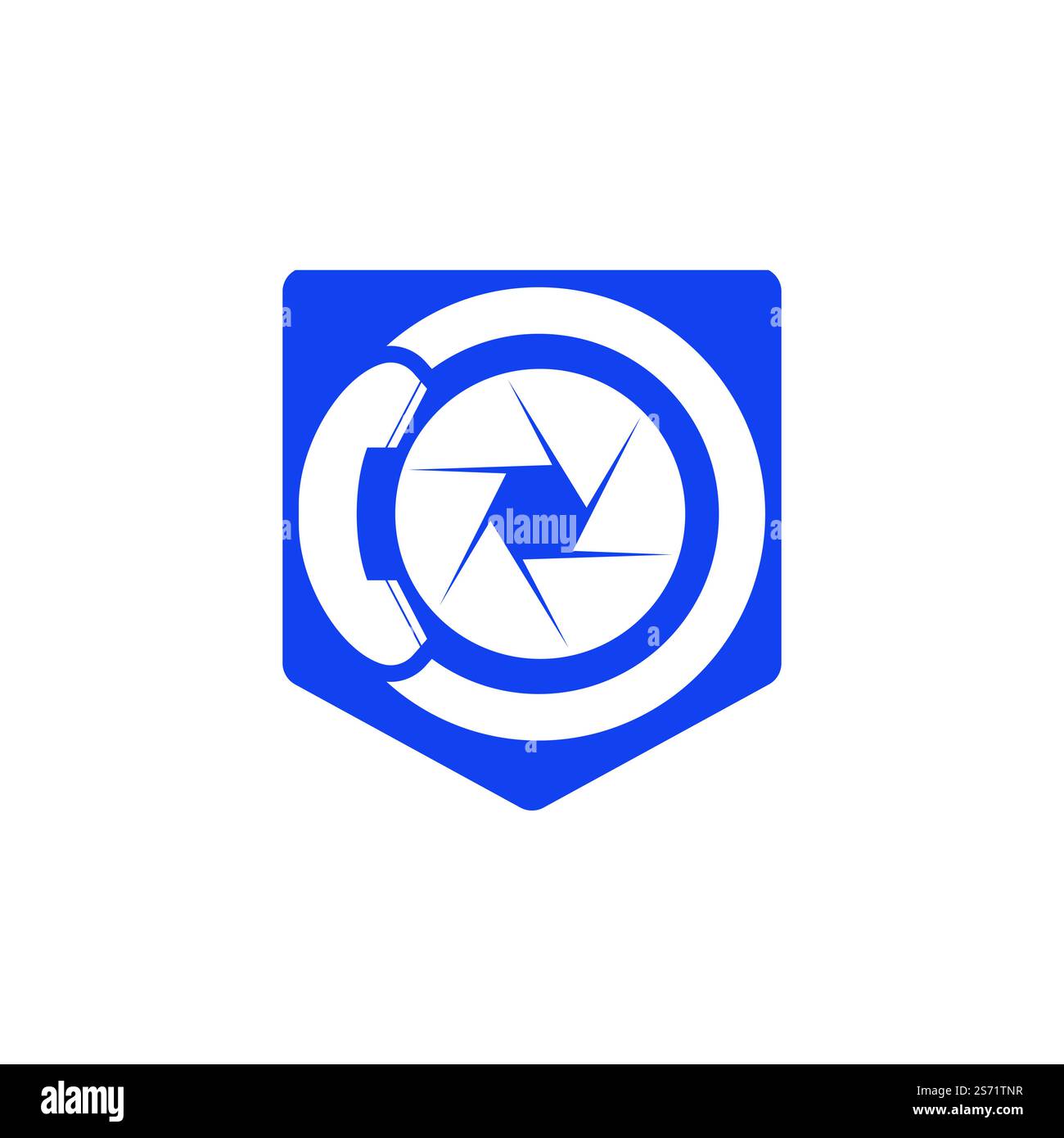 Photo call vector logo design. Snap call logo idea Stock Vector Image ...