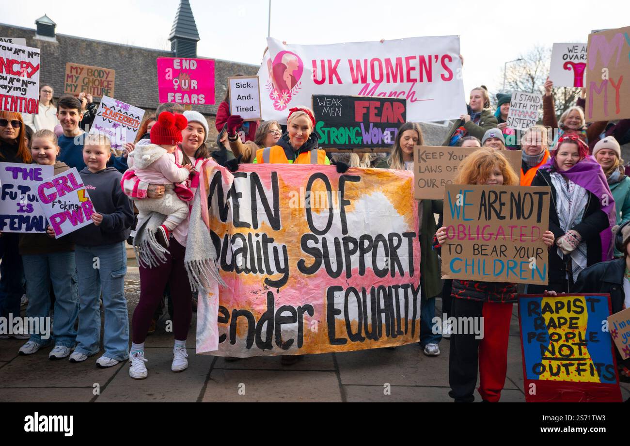 Edinburgh, Scotland, UK. 18th January, 2025. Controversial UK Women’s ...