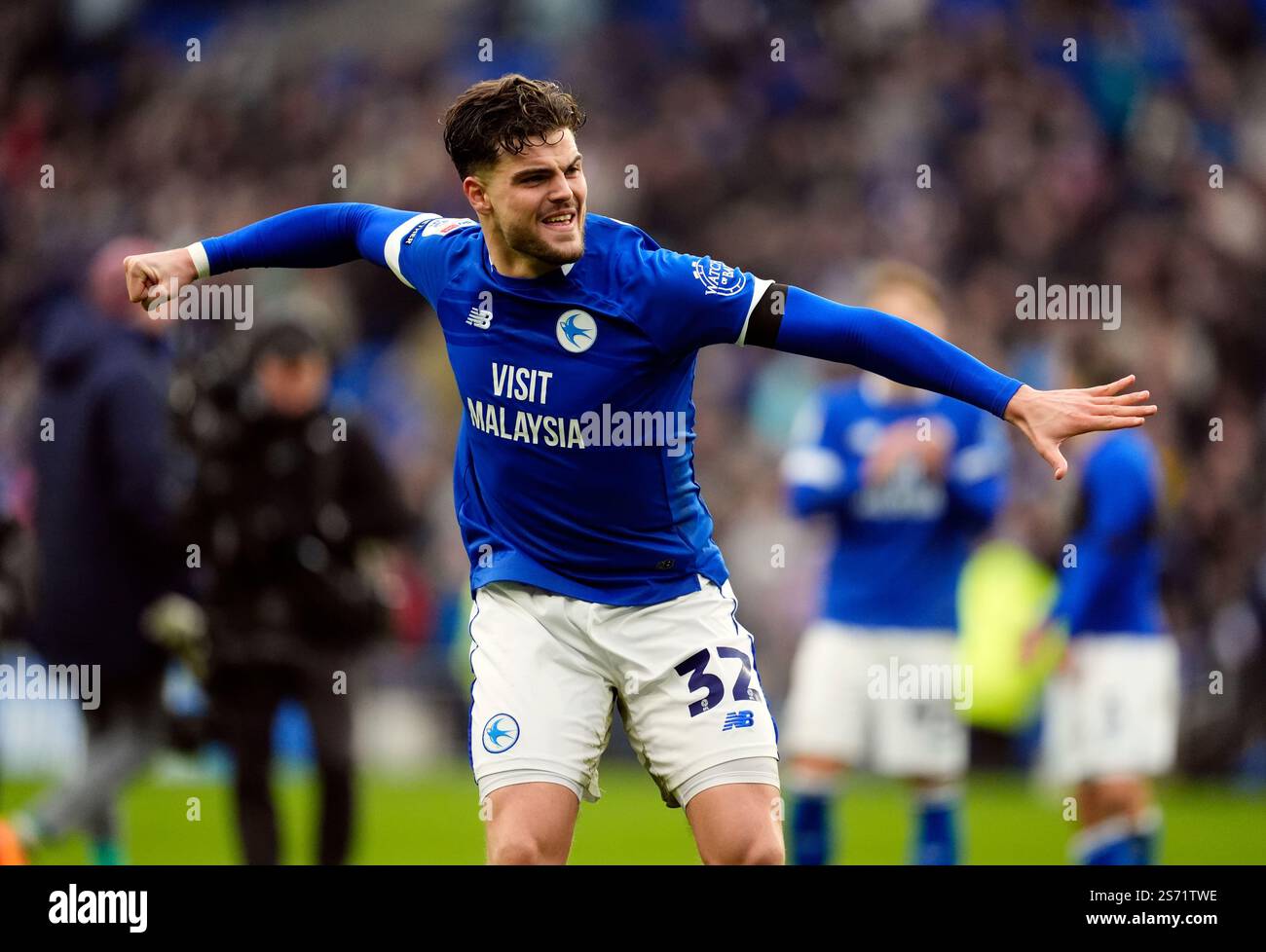 Cardiff City's Ollie Tanner following the Sky Bet Championship match at ...