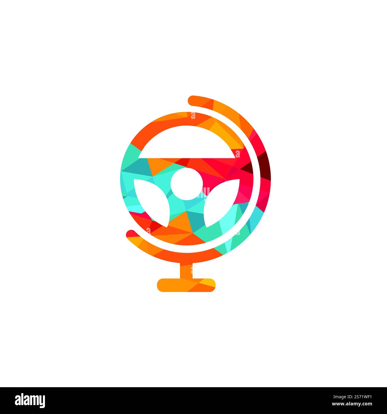 Drive world vector logo design. Steering wheel and world symbol or icon Stock Vector Image & Art ...