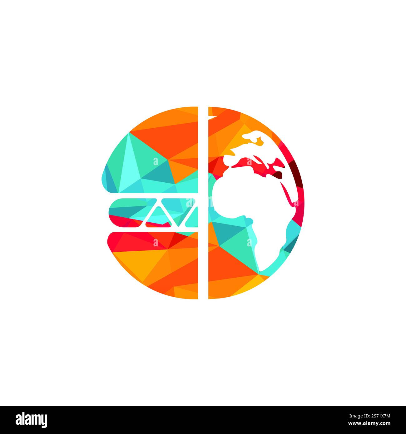 Planet burger logo design template. Hamburger and world symbol or icon ...
