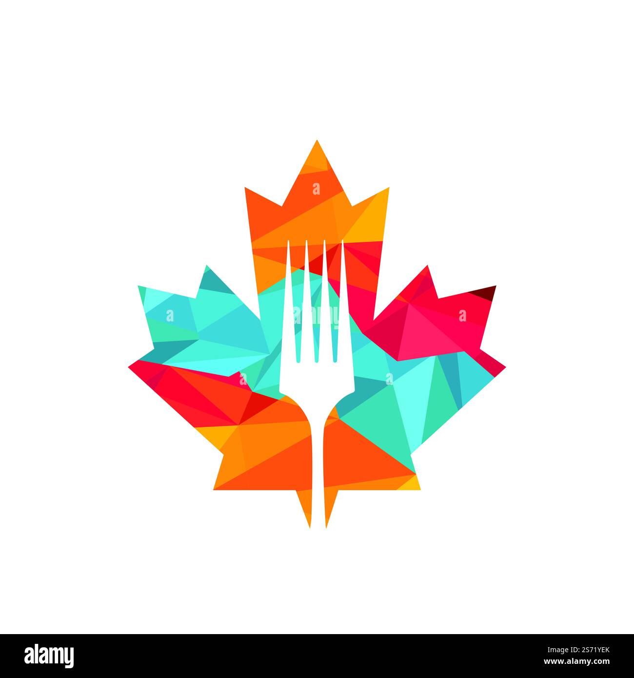 Creative and modern Canadian restaurant or kitchen logo design Stock ...