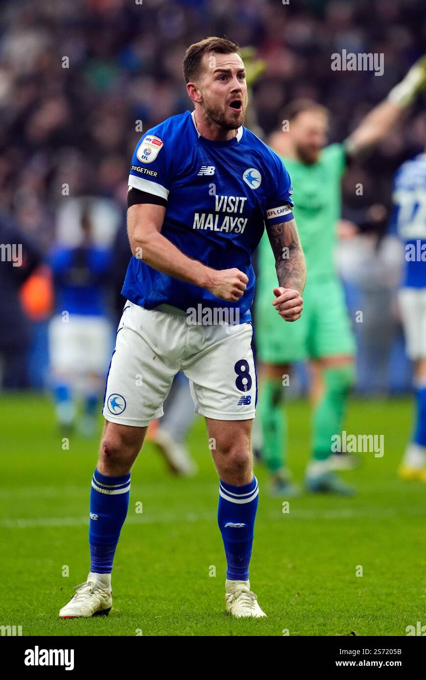 Cardiff City's Joe Ralls following the Sky Bet Championship match at ...