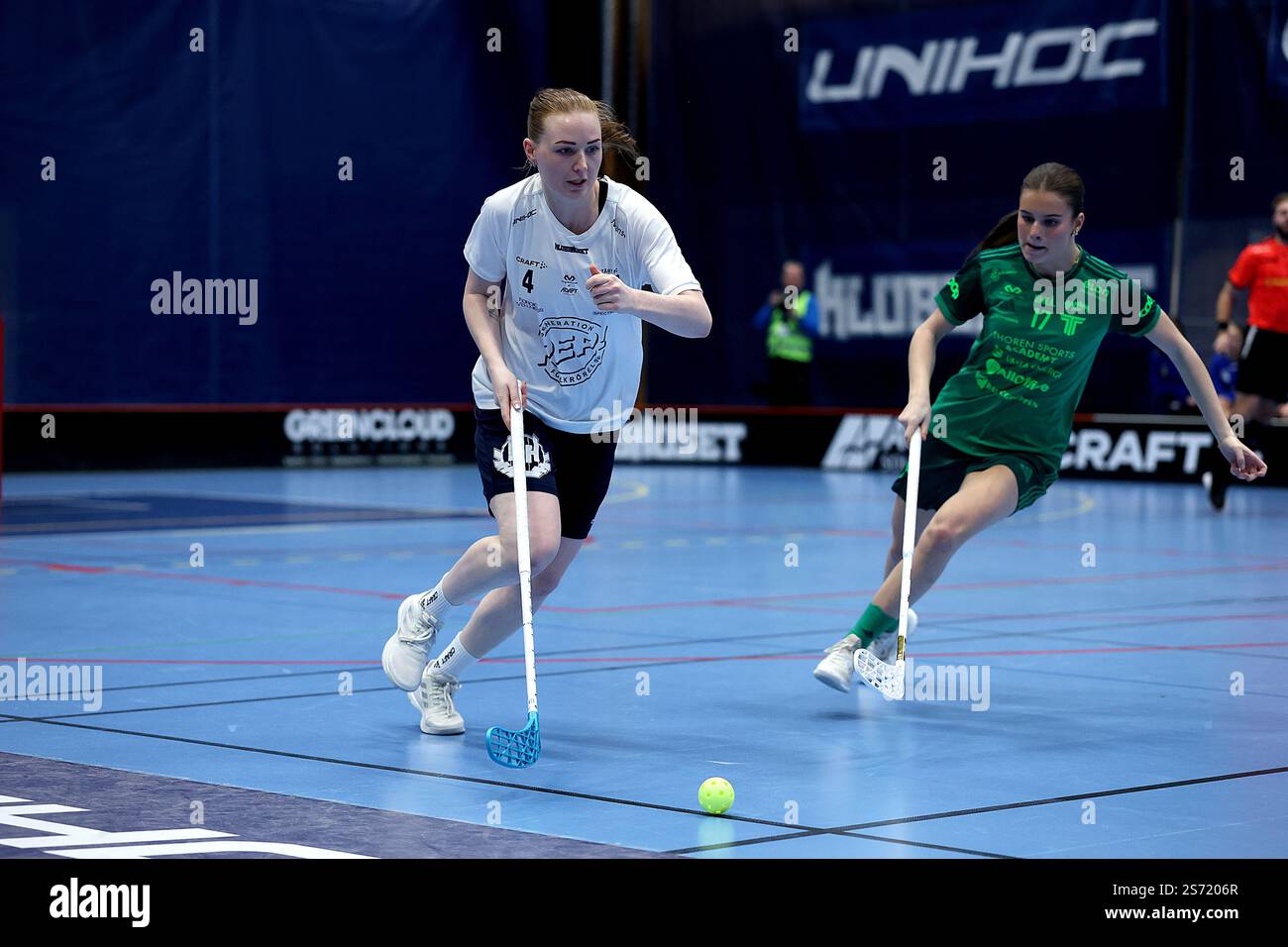 Stockholm, Sverige. 18th Jan, 2025. 250118 Täbys Caroline Rosenberg ...