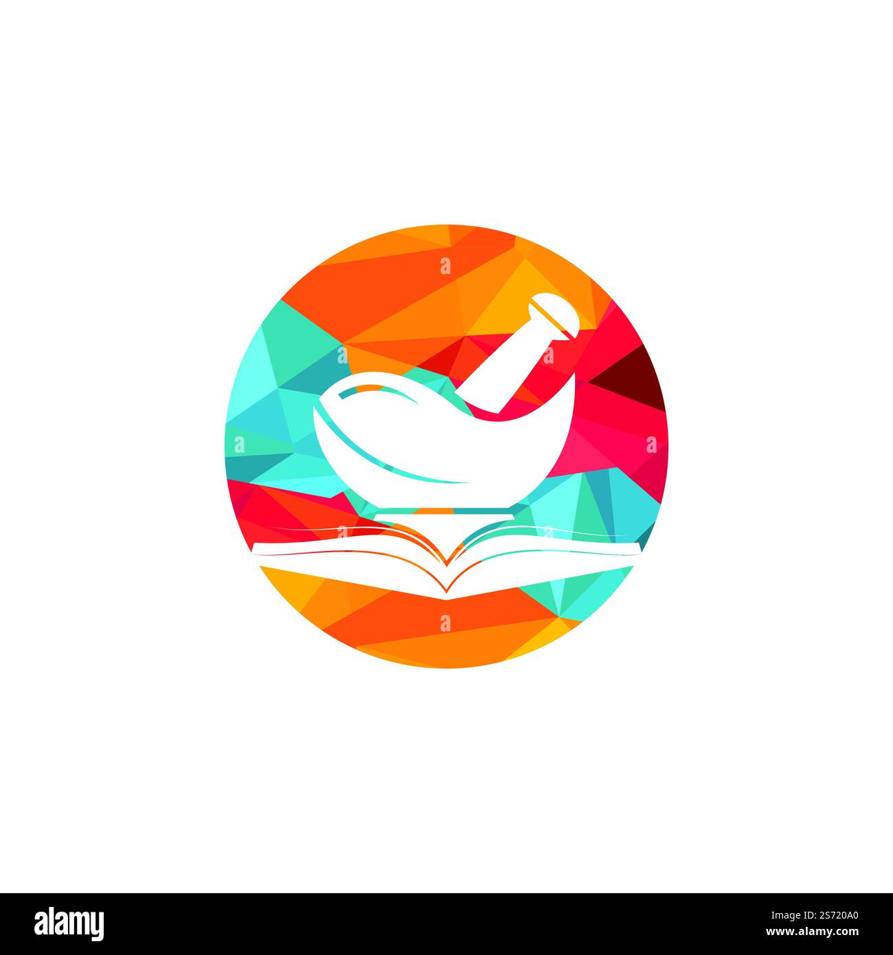 Pharmacy book vector logo design. Medical study logo design concept ...