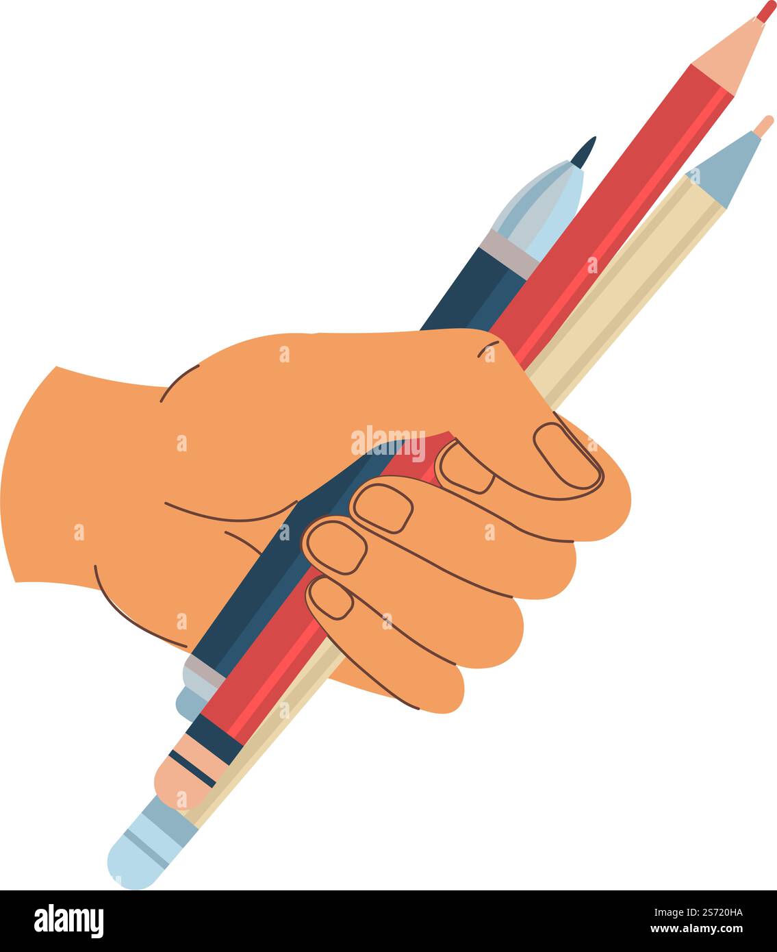 Pencils and pens for creating artistic masterpieces and drawings ...