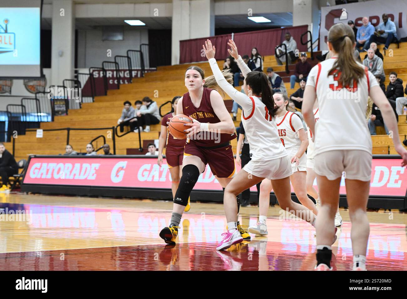 SPRINGFIELD, MA - JANUARY 18: Olivia Vukosa of Christ the King (25 ...