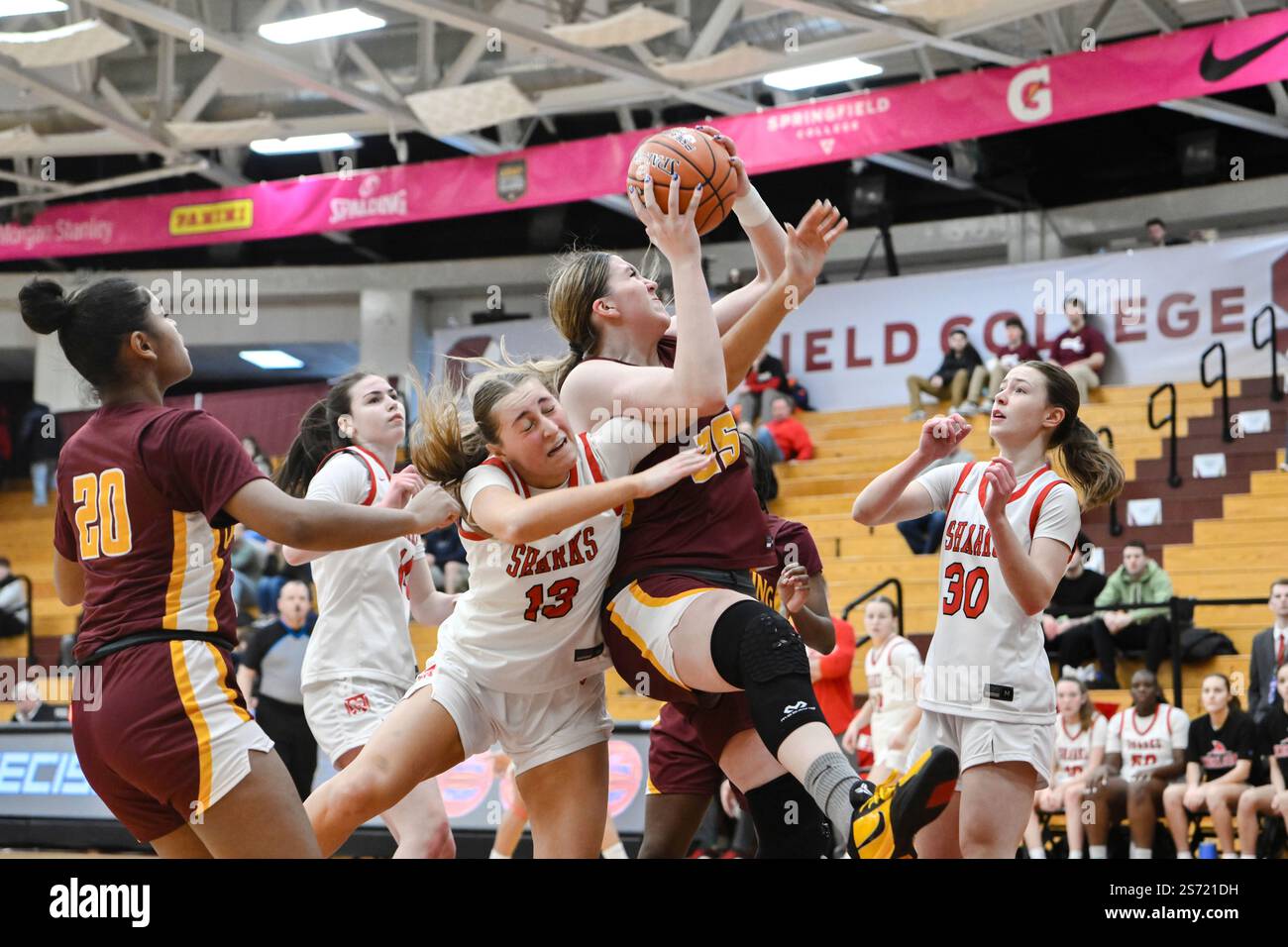 SPRINGFIELD, MA - JANUARY 18: Olivia Vukosa of Christ the King (25 ...