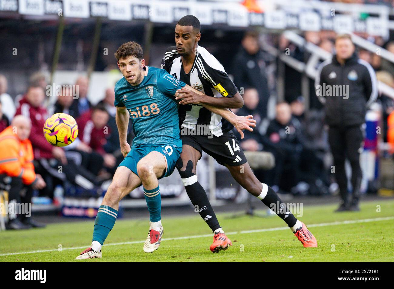 Newcastle Upon Tyne, UK. 18th Jan, 2025. St. James' Park NEWCASTLE ...