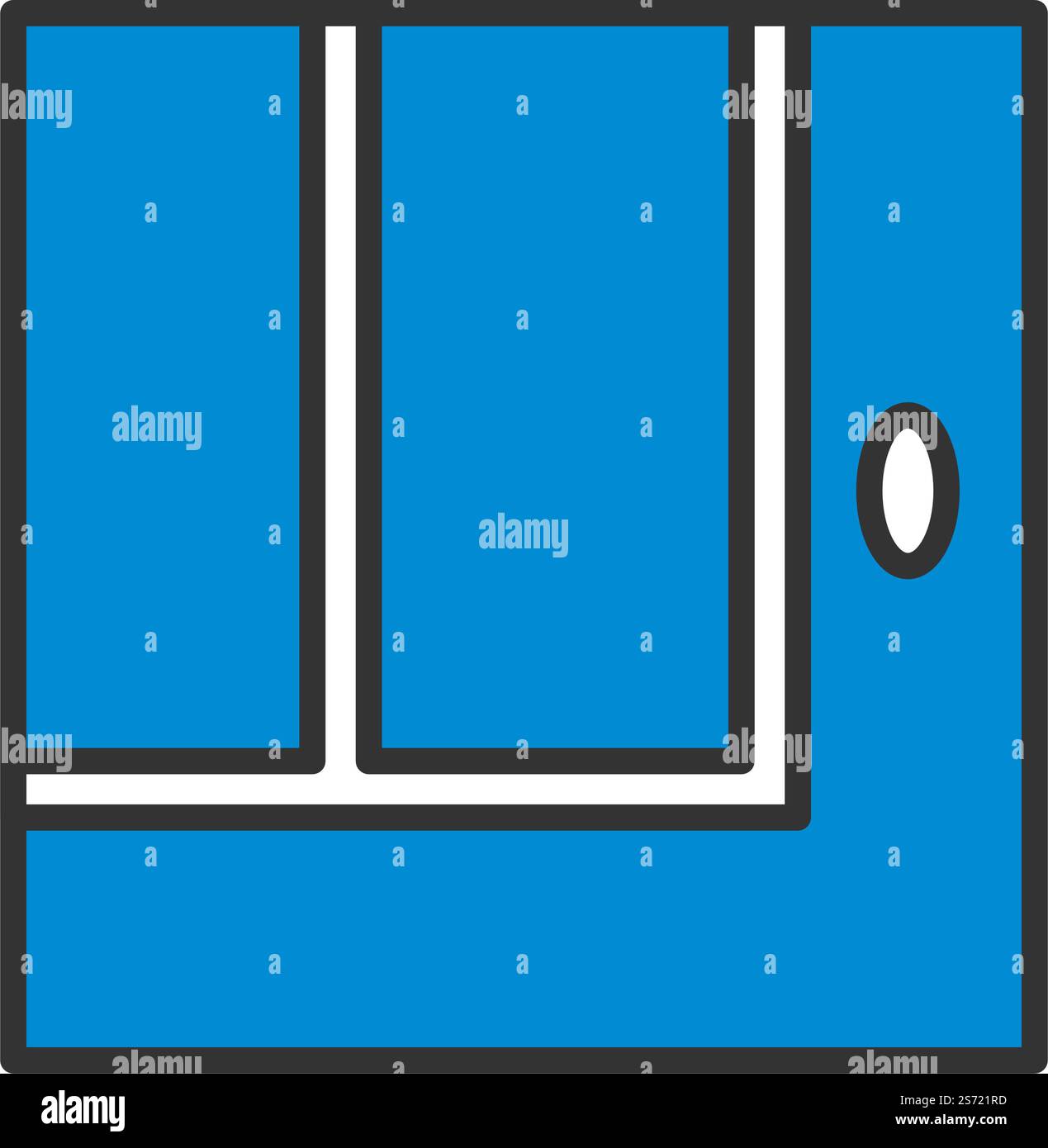 Tennis Replay Ball Out Icon. Editable Bold Outline With Color Fill ...