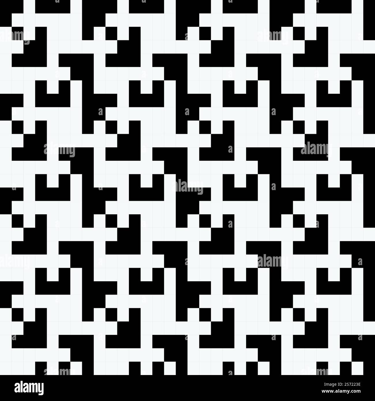 Pixel art seamless pattern. Art deco. Geometric. elegant background ...