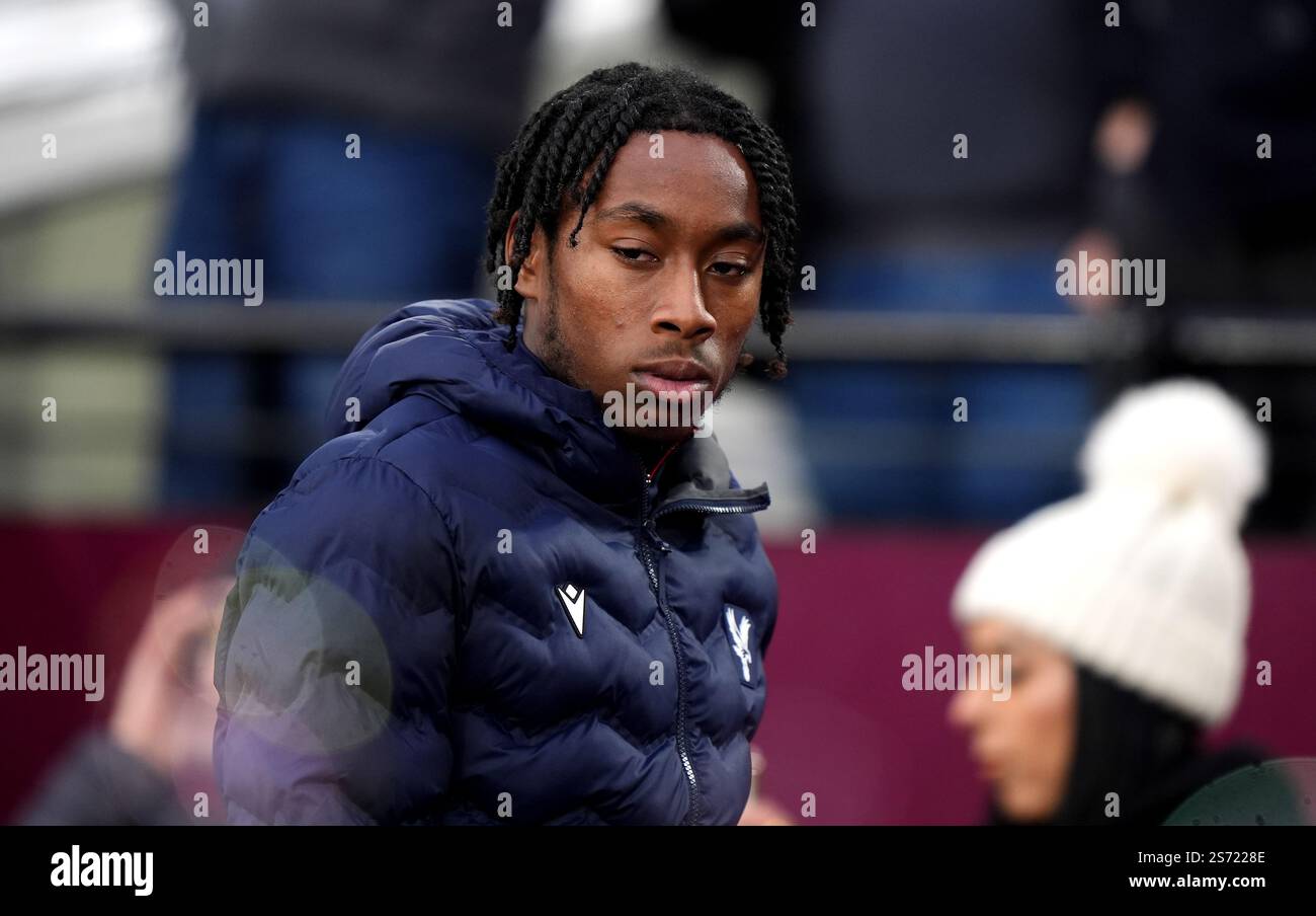 Crystal Palace's Kaden Rodney during the Premier League match at the ...