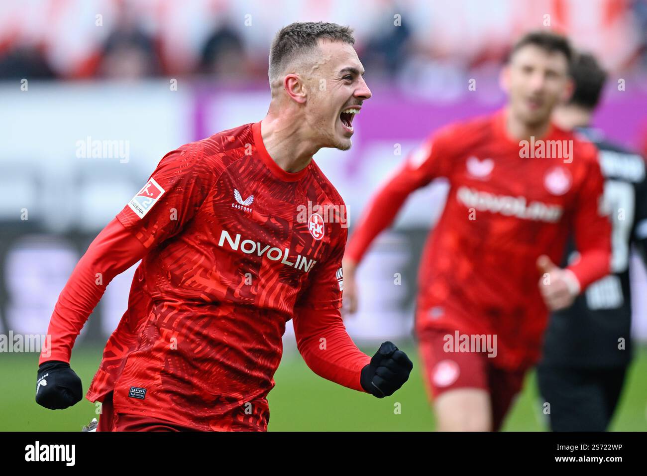 Kaiserslautern, Germany. 18th Jan, 2025. Soccer, Bundesliga 2, 1. FC ...