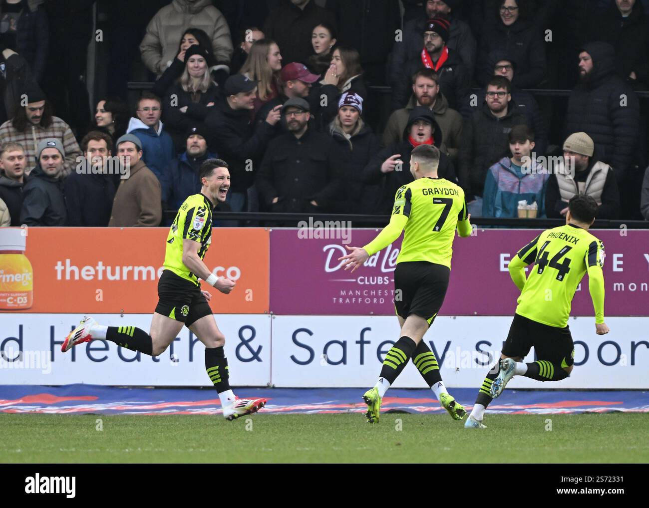 Fleetwood Town's Ronan Coughlan celebrates his sides first goal during ...