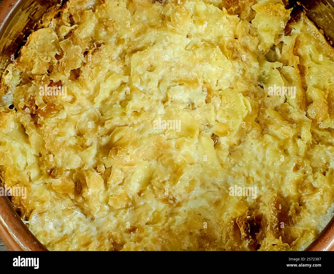 Traditional Arabic Egyptian Eastern dessert cuisine called Om Ali ...