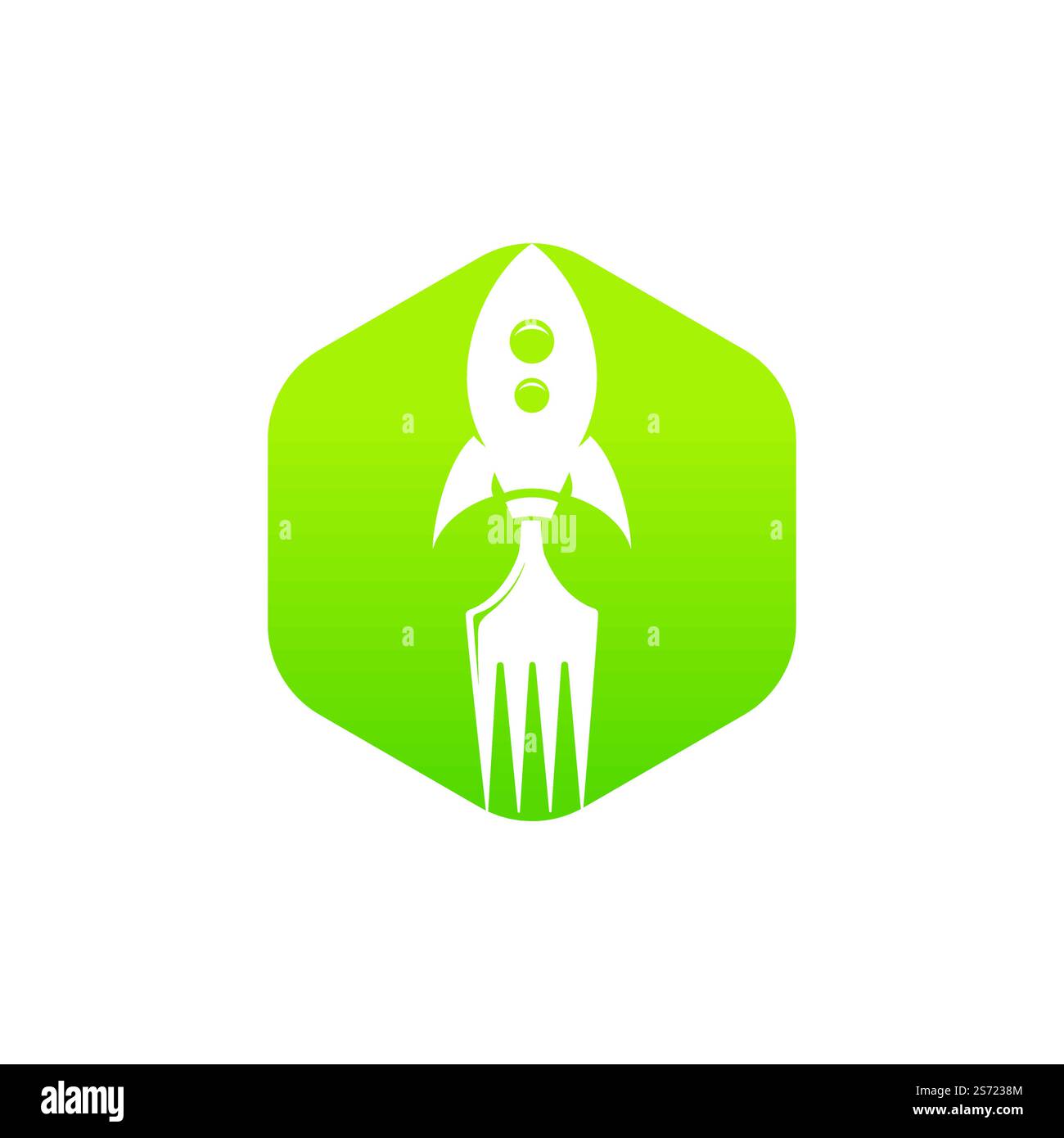 Rocket food logo design illustration. Fast food delivery logo template ...