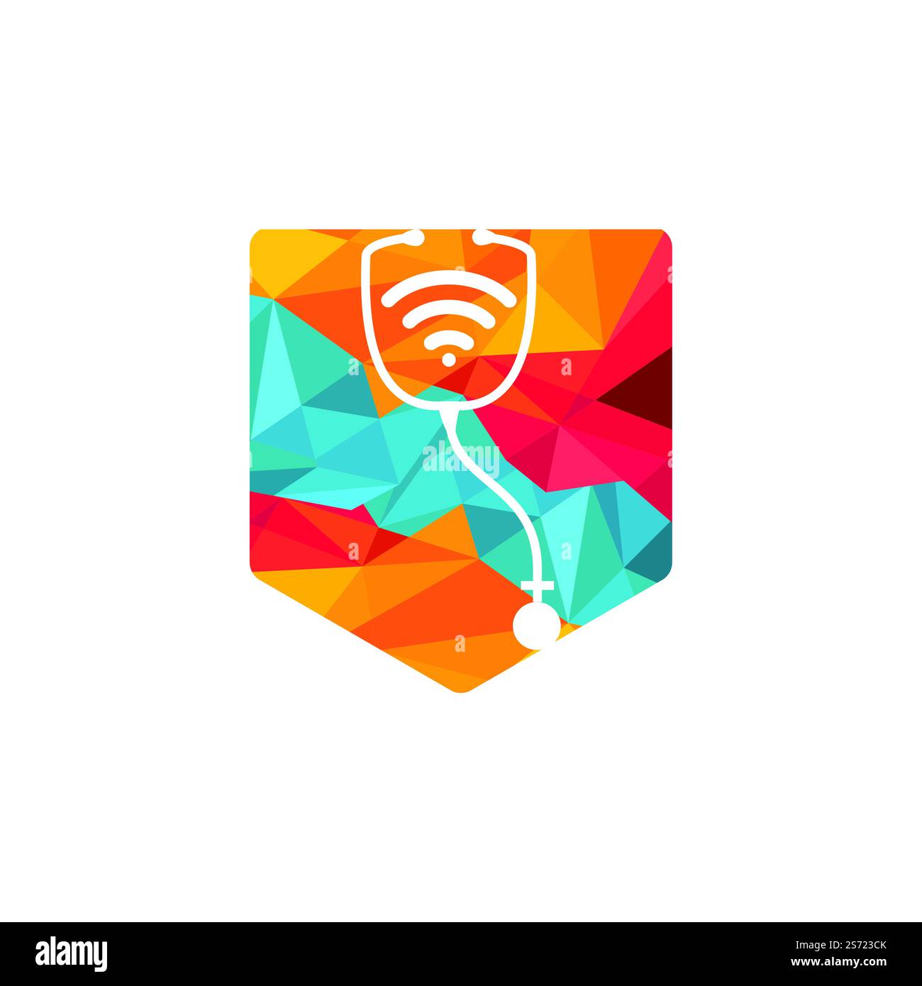 Stethoscope Wifi Medical Logo Icon Design. Stethoscope with wifi ...