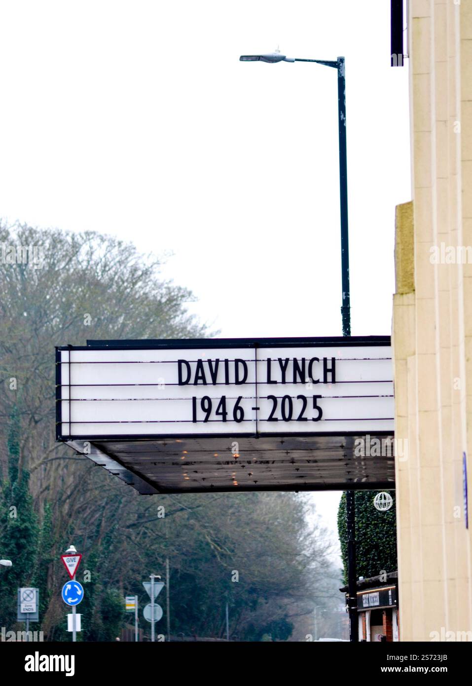 David Lynch, the American filmmaker whose works include the surrealist ...