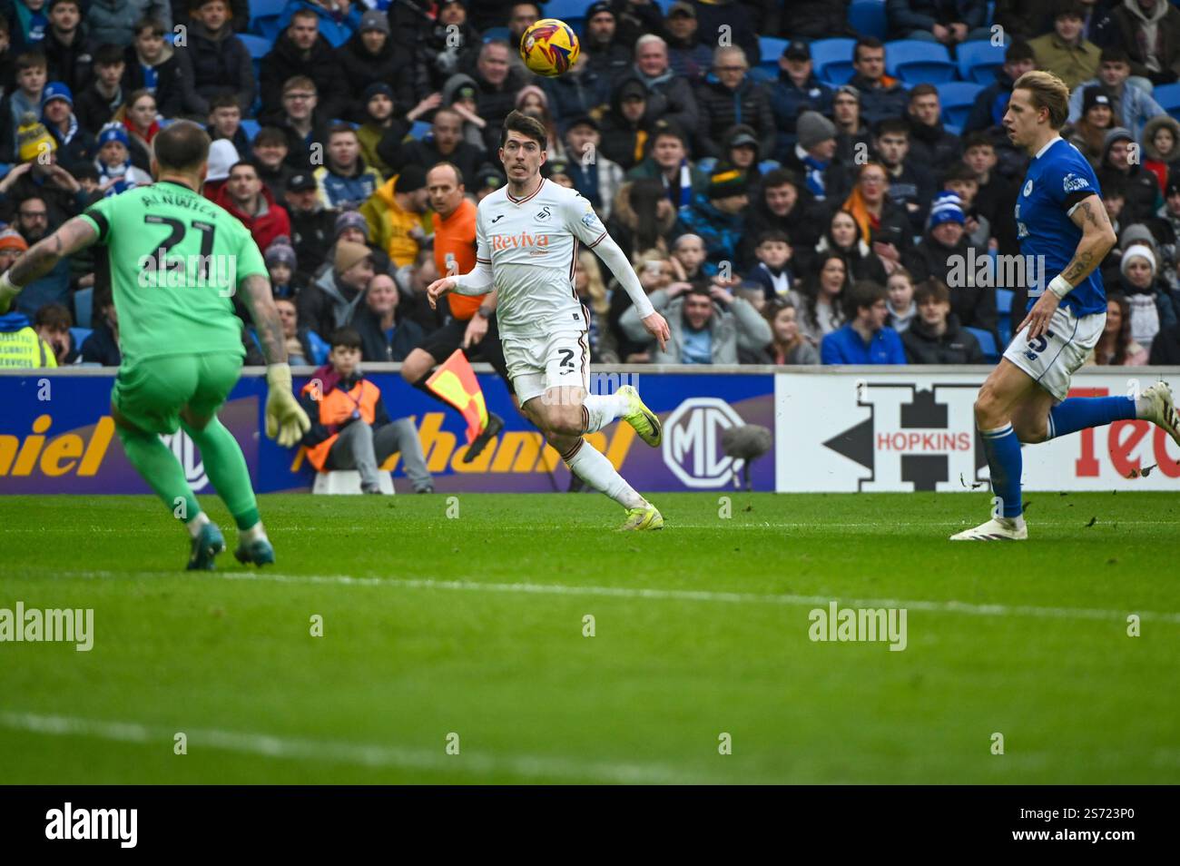 18th January 2025; Cardiff City Stadium, Cardiff, Wales; EFL ...