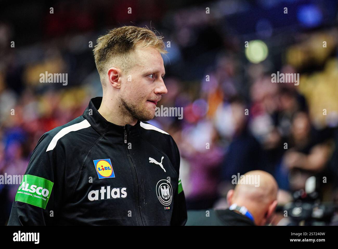 Luca Witzke (Deutschland, #07) DEN, Schweiz vs. Deutschland, Handball ...