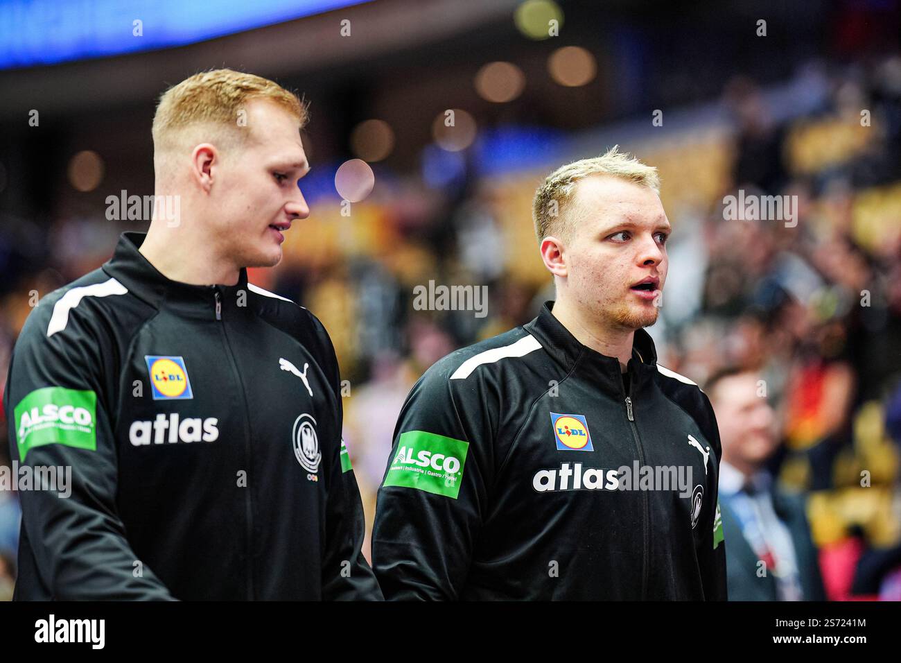 David Spaeth (Deutschland, #01), Justus Fischer (Deutschland, #54) DEN, Schweiz vs. Deutschland ...
