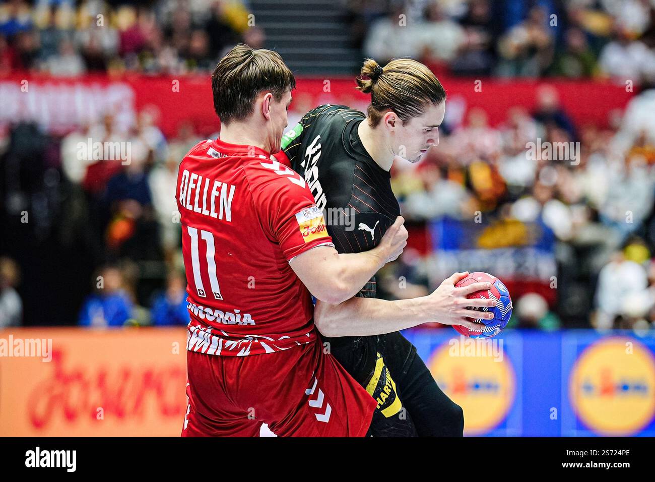 Felix Aellen (Schweiz, #11), Juri Knorr (Deutschland, #15) DEN, Schweiz ...