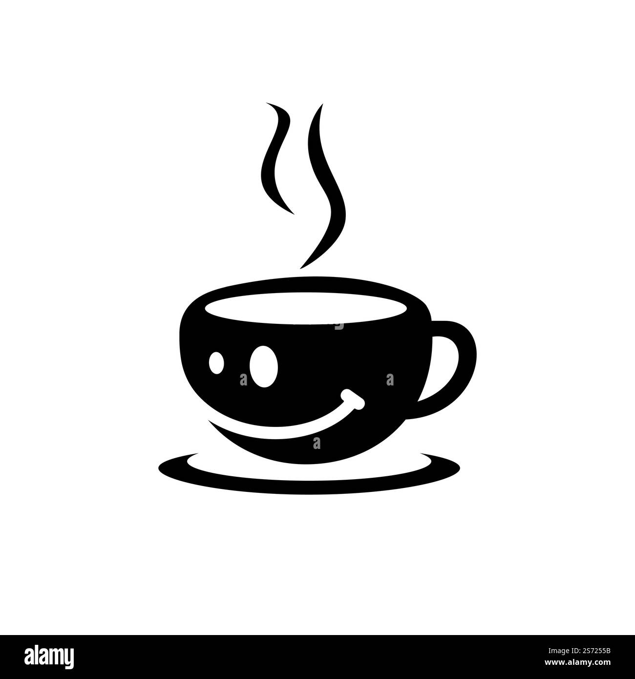 Smile coffee logo vector illustration design Stock Vector Image & Art ...
