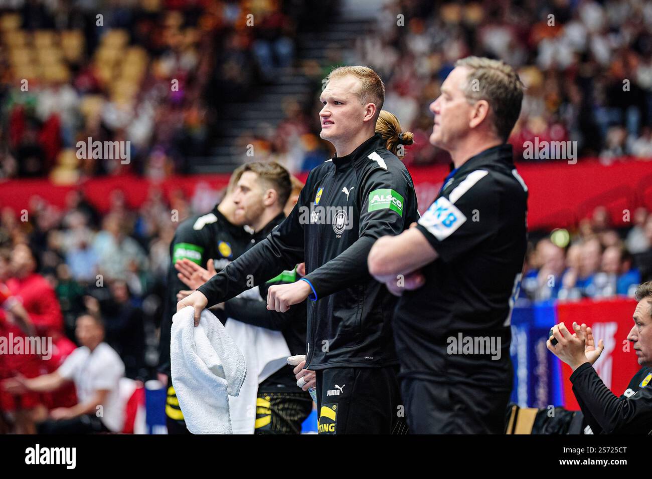 David Spaeth (Deutschland, #01) DEN, Schweiz vs. Deutschland, Handball ...