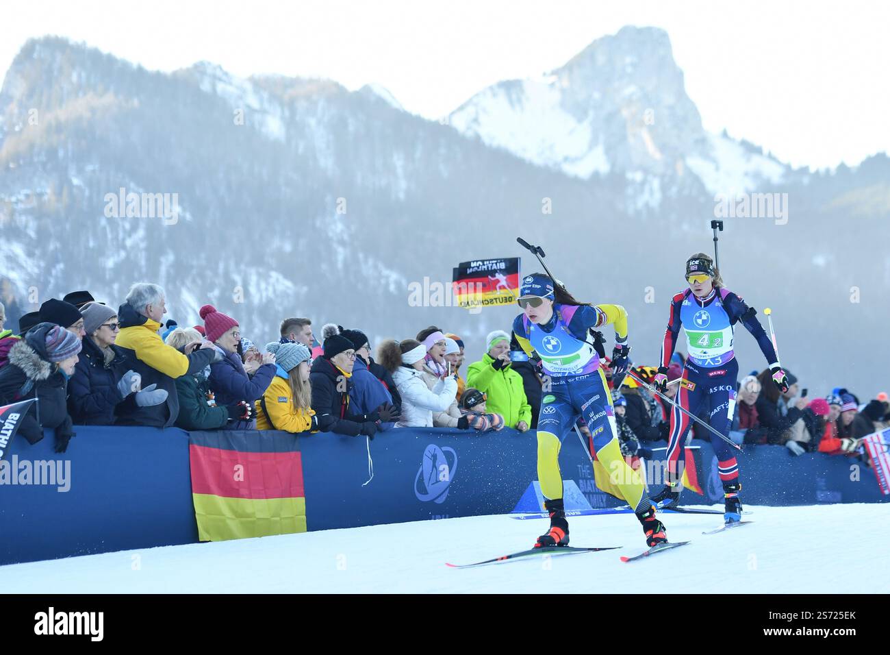 Ruhpolding, Germany. 18th Jan, 2025. RUHPOLDING, GERMANY - JANUARY 18 ...