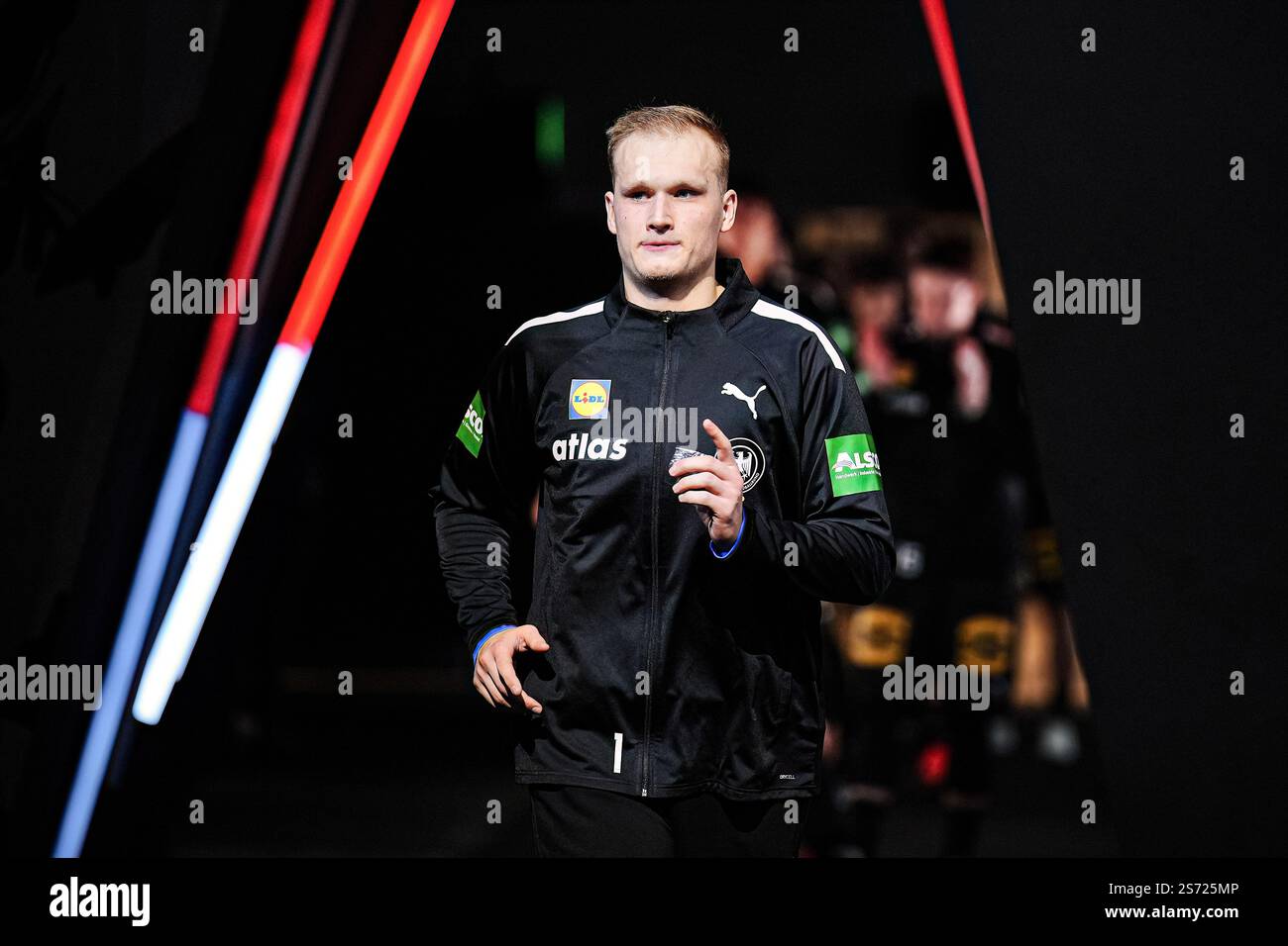 David Spaeth (Deutschland, #01) DEN, Schweiz vs. Deutschland, Handball ...