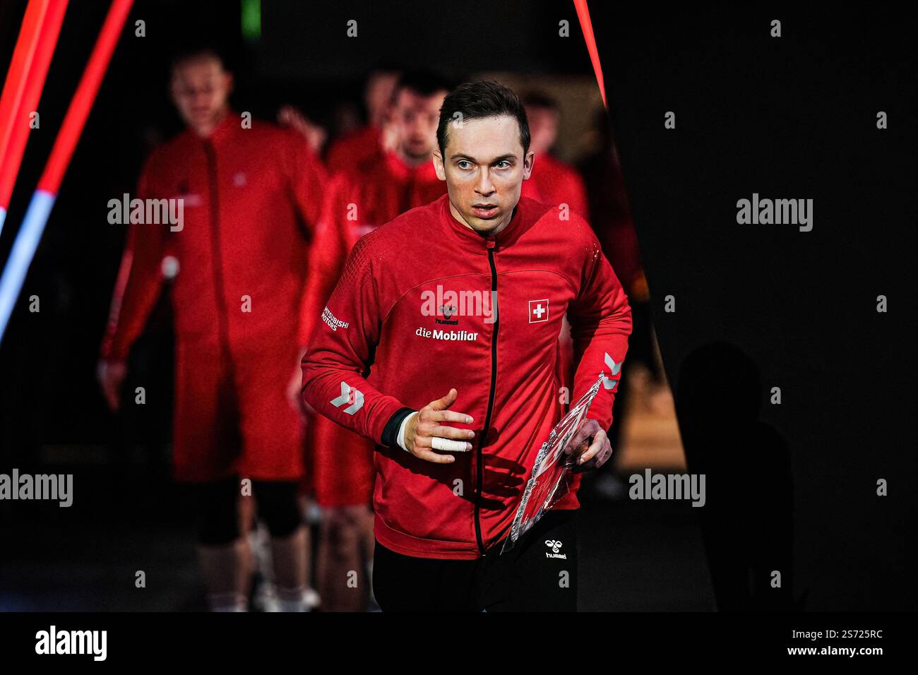 Nikola Portner (Schweiz, #16) DEN, Schweiz vs. Deutschland, Handball, IHF Weltmeisterschaft 2025 ...