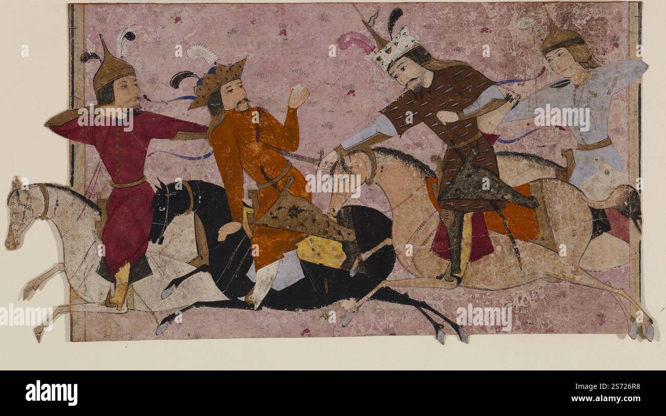 Anonymous - Samson Fighting with Kaghan Shah - 1938-7 - Albright–Knox ...