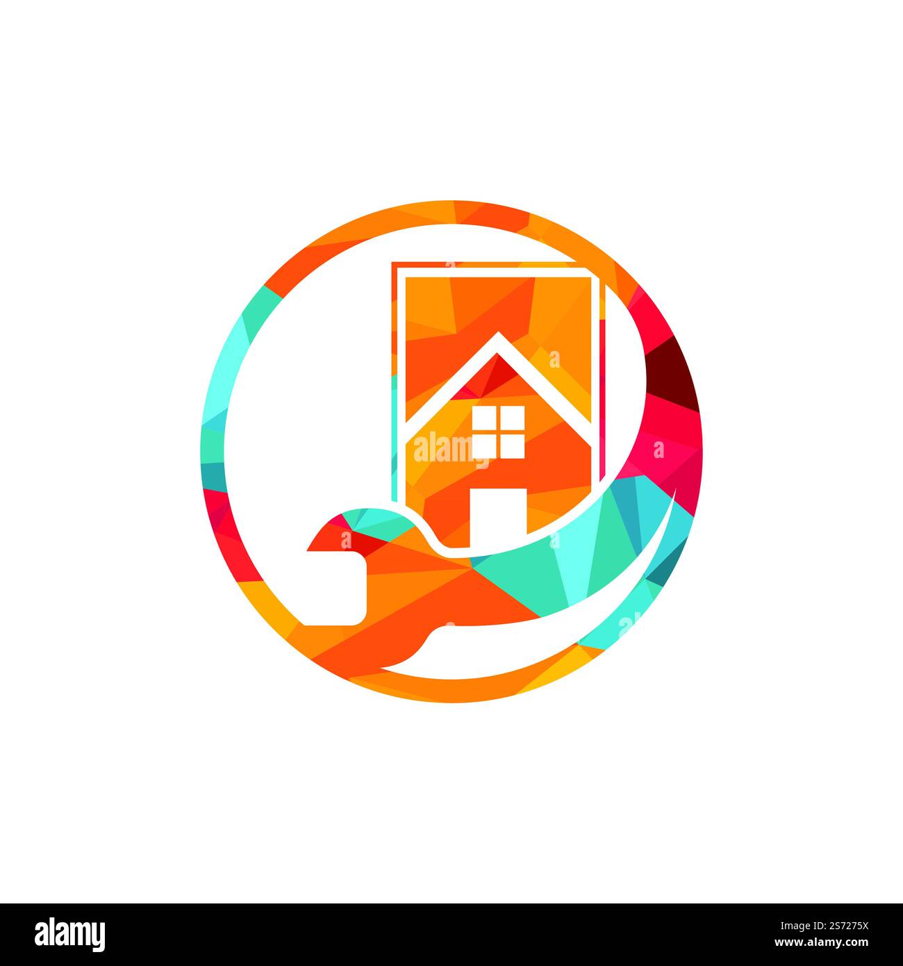 House repair vector logo design template. Home restoration and ...