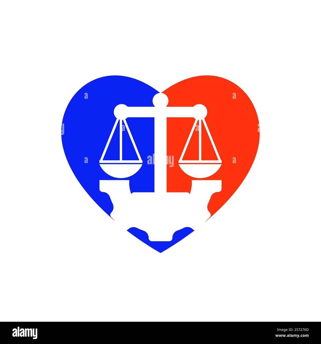 Industrial law firm vector logo design concept. Law firm with gear logo ...