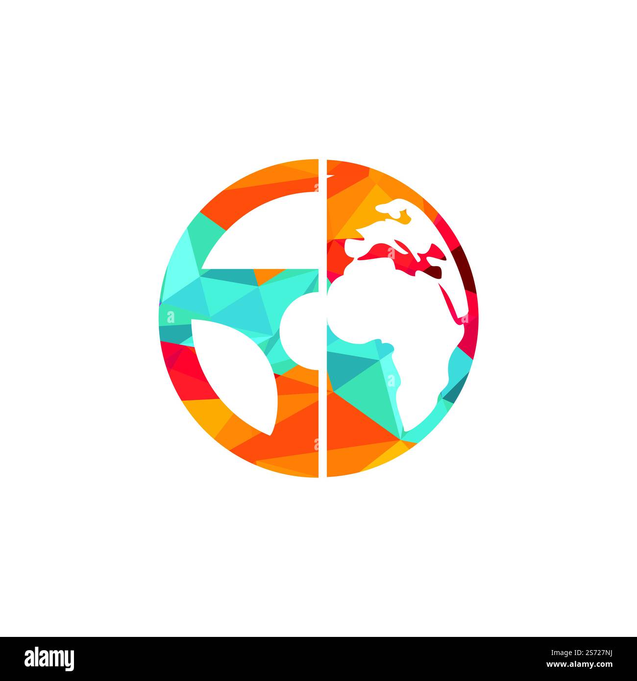 Drive world vector logo design. Steering wheel and world symbol or icon ...