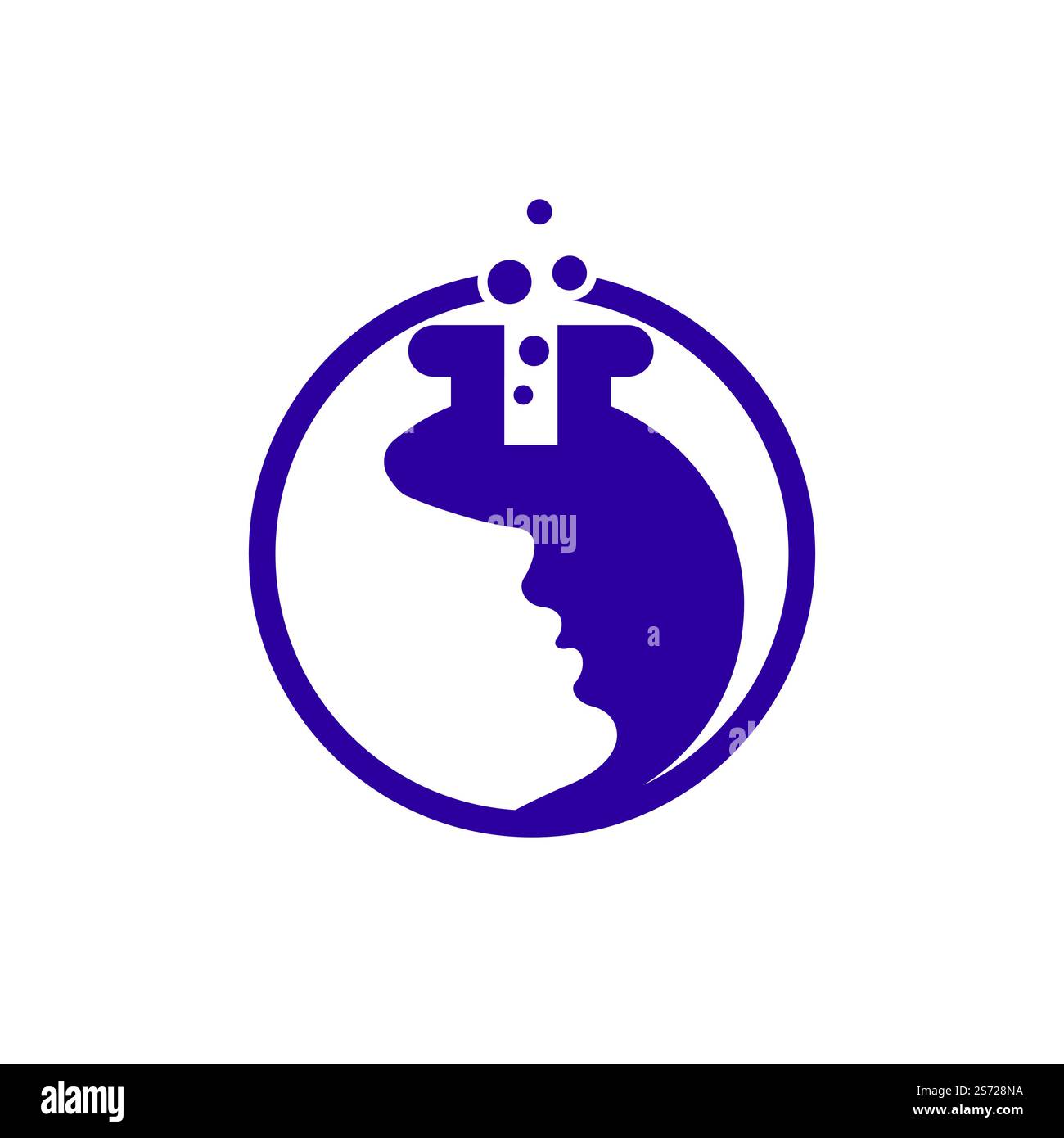 Beauty Lab vector logo design template. Illustration beauty women or ...
