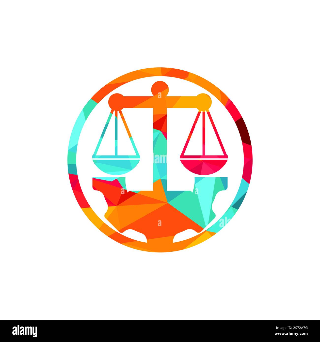 Industrial law firm vector logo design concept. Law firm with gear logo ...