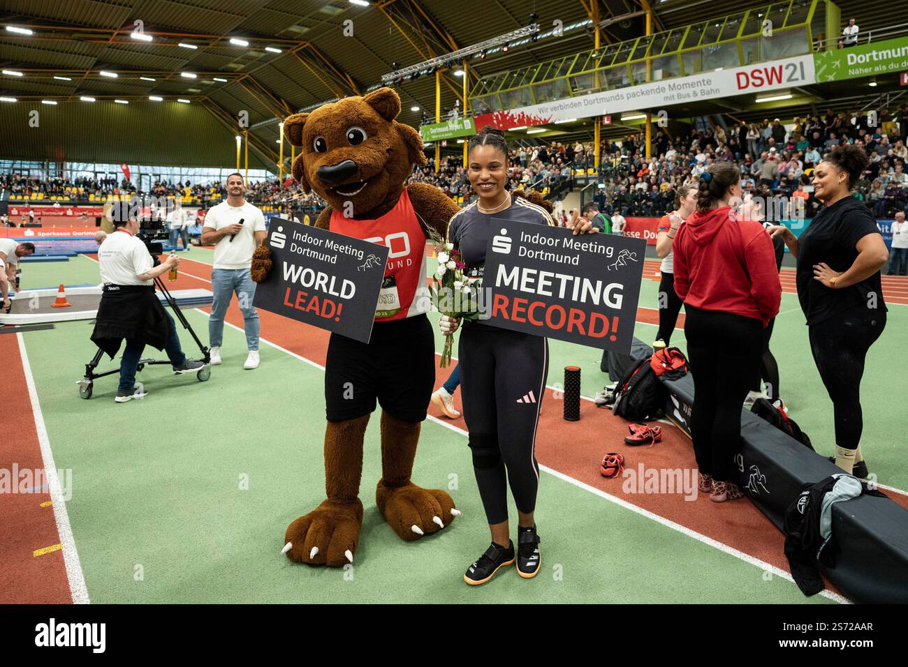 18.01.2025, Helmut Körnig Halle, Dortmund, GER, Sparkassen Indoor Meeting Dortmund Im Bild: Im ...
