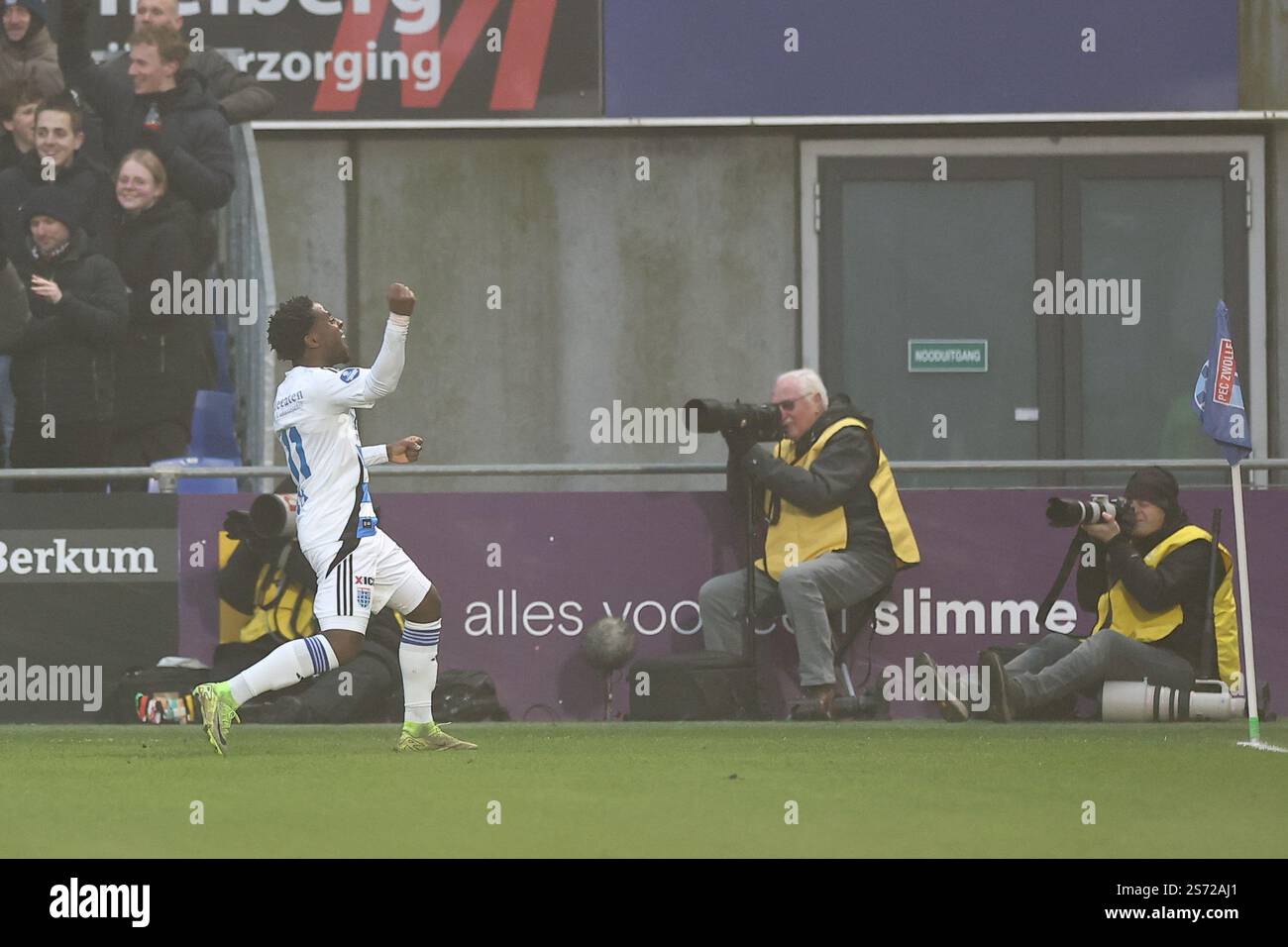 Zwolle, Netherlands. 18th Jan, 2025. ZWOLLE, 18-01-2025, MAC3PARK ...