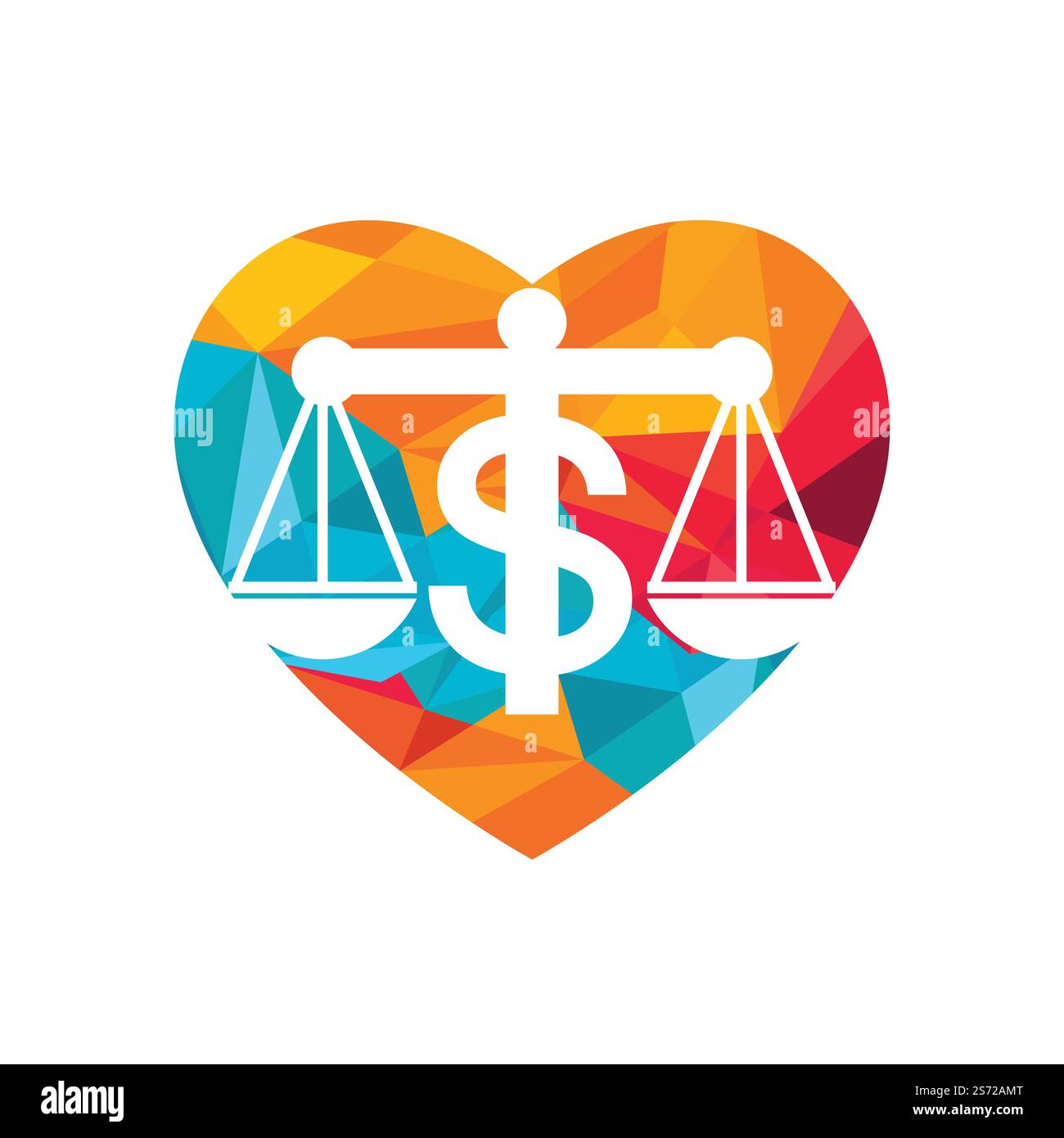 Money scale vector logo design. Finance concept. Logotype scale and ...