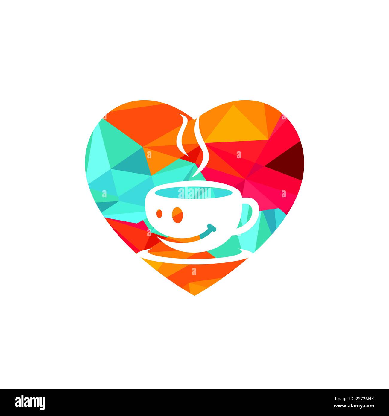 Smile coffee logo vector illustration design Stock Vector Image & Art ...